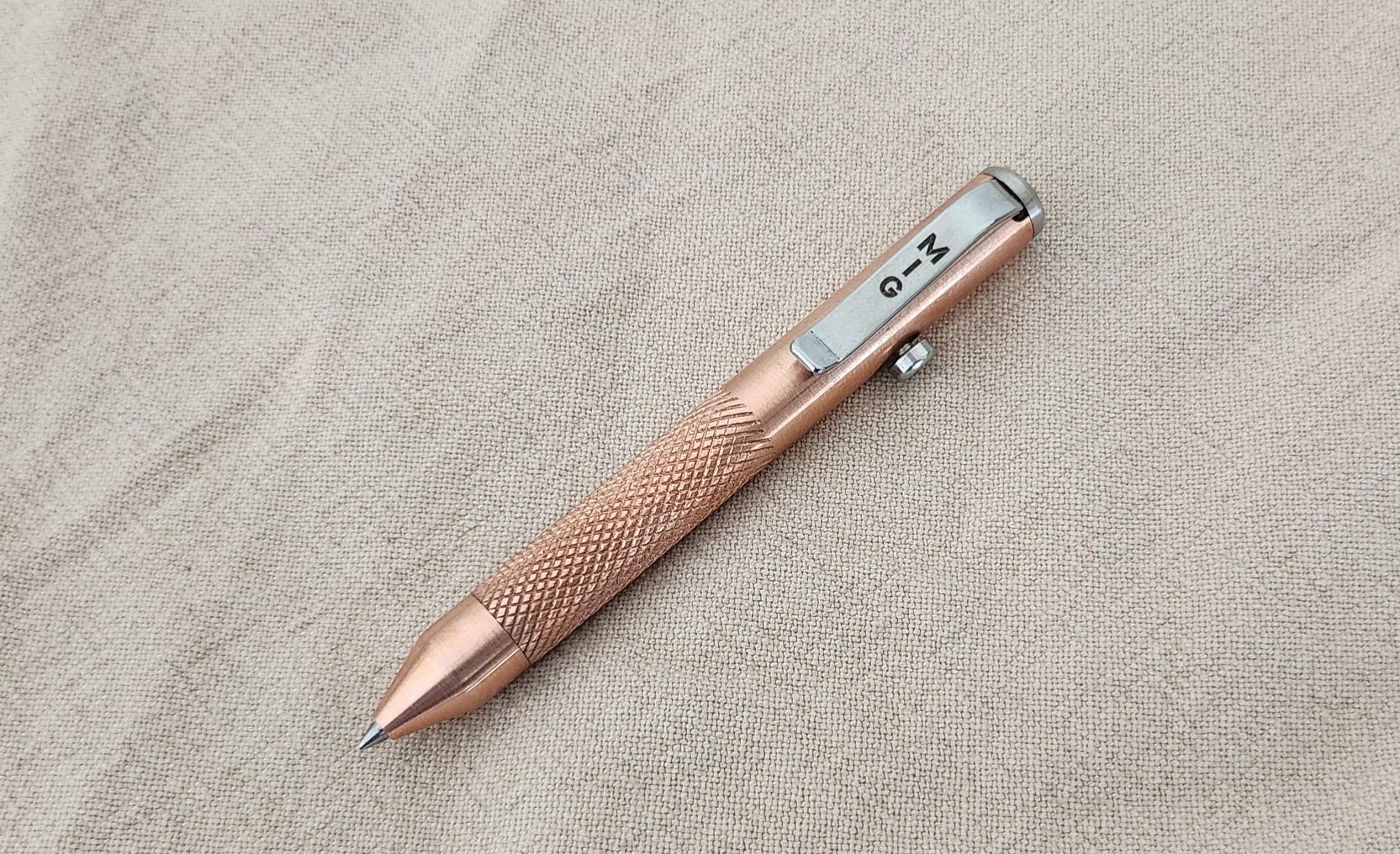 Mini Mig Pen (Copper - Knurled) – MIG