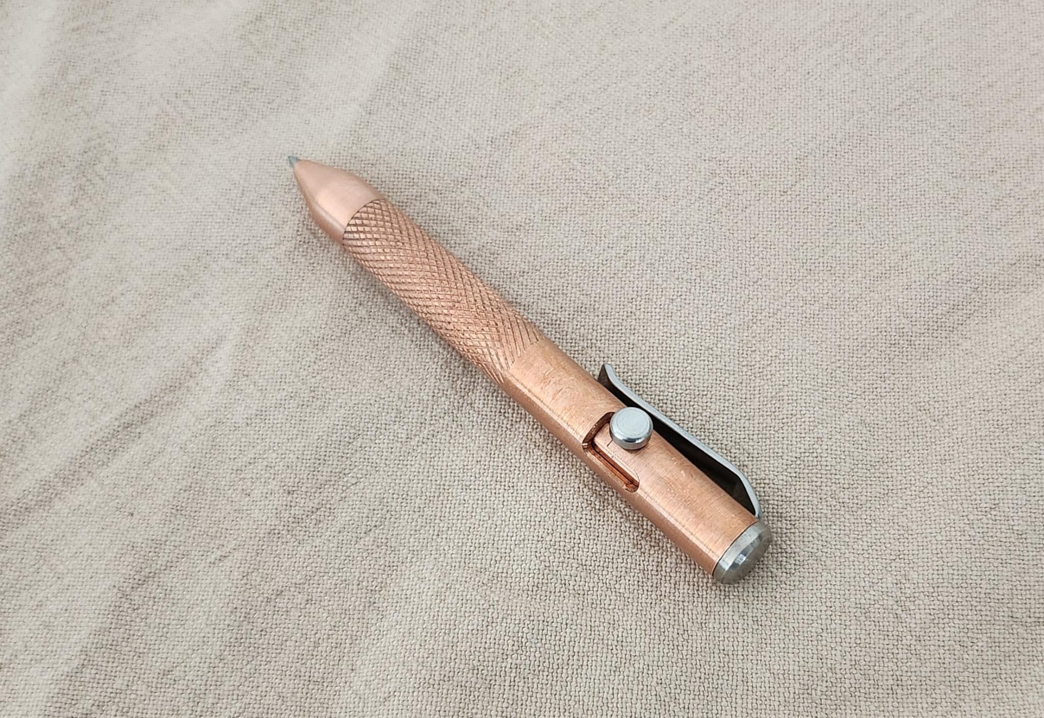 Mini Mig Pen (Copper - Knurled) – MIG